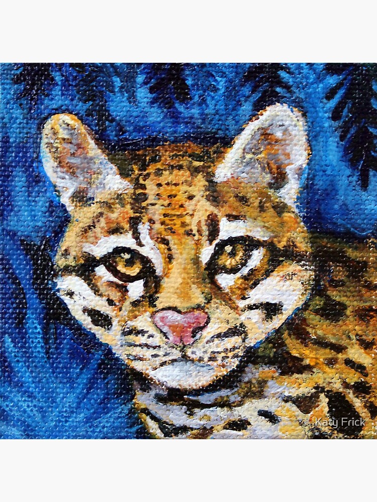 Ocelot Premium Matte Vertical Poster