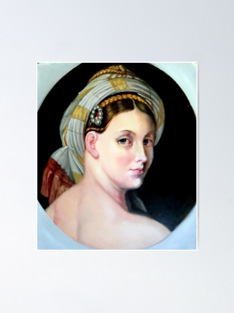 "study woman after Jean-Auguste-Dominique Ingres" Poster by ...