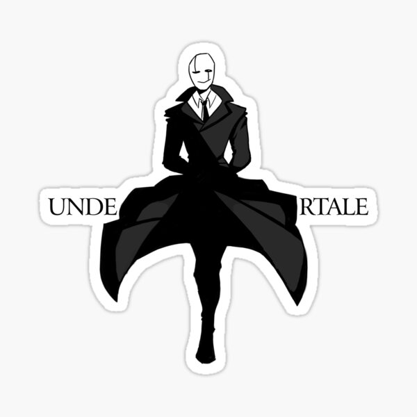 "GASTER" Sticker for Sale by Elizabeth-arte | Redbubble