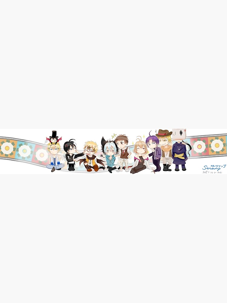 "Servamp chibis" Poster by sakurasaki | Redbubble