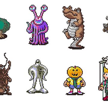 "Earthbound Stickers" Sticker for Sale by itsash95 | Redbubble