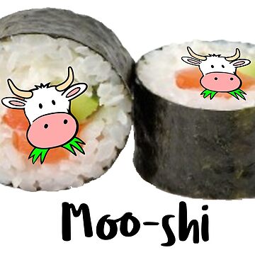 "Moo-shi" Essential T-Shirt for Sale by CeeGunn | Redbubble