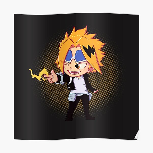"Denki Kaminari!" Poster by Susto | Redbubble