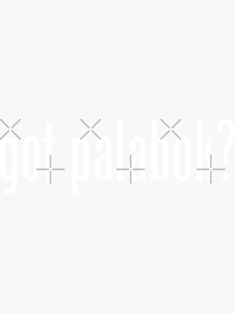 "Got Palabok? Filipino Food Humor Design by AiReal Apparel" Sticker by ...