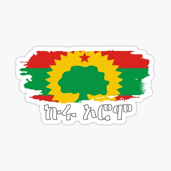 "Proud Oromo Ethiopian " Sticker by NabilJamal | Redbubble