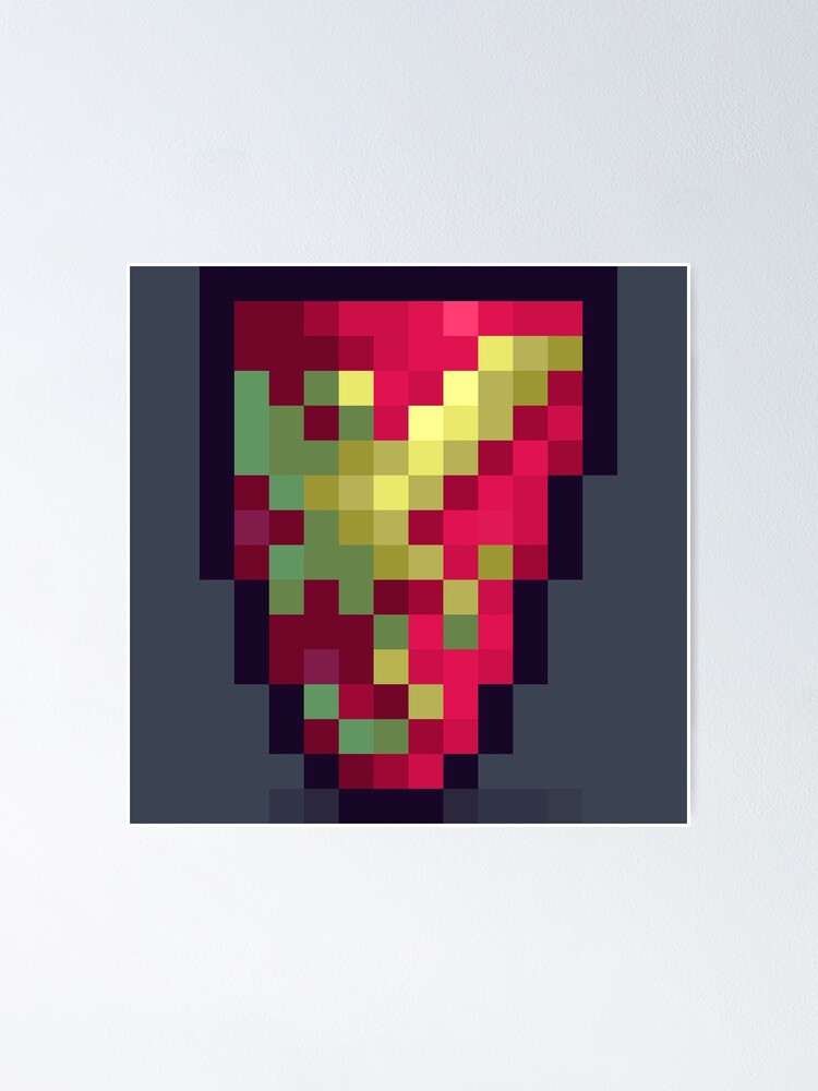 "Pixel Shield 18" Poster for Sale by BenHenry | Redbubble