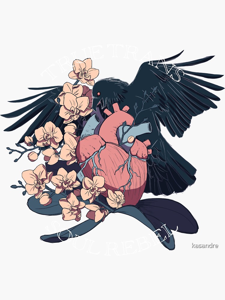"true trans soul rebel" Sticker for Sale by kasandre | Redbubble