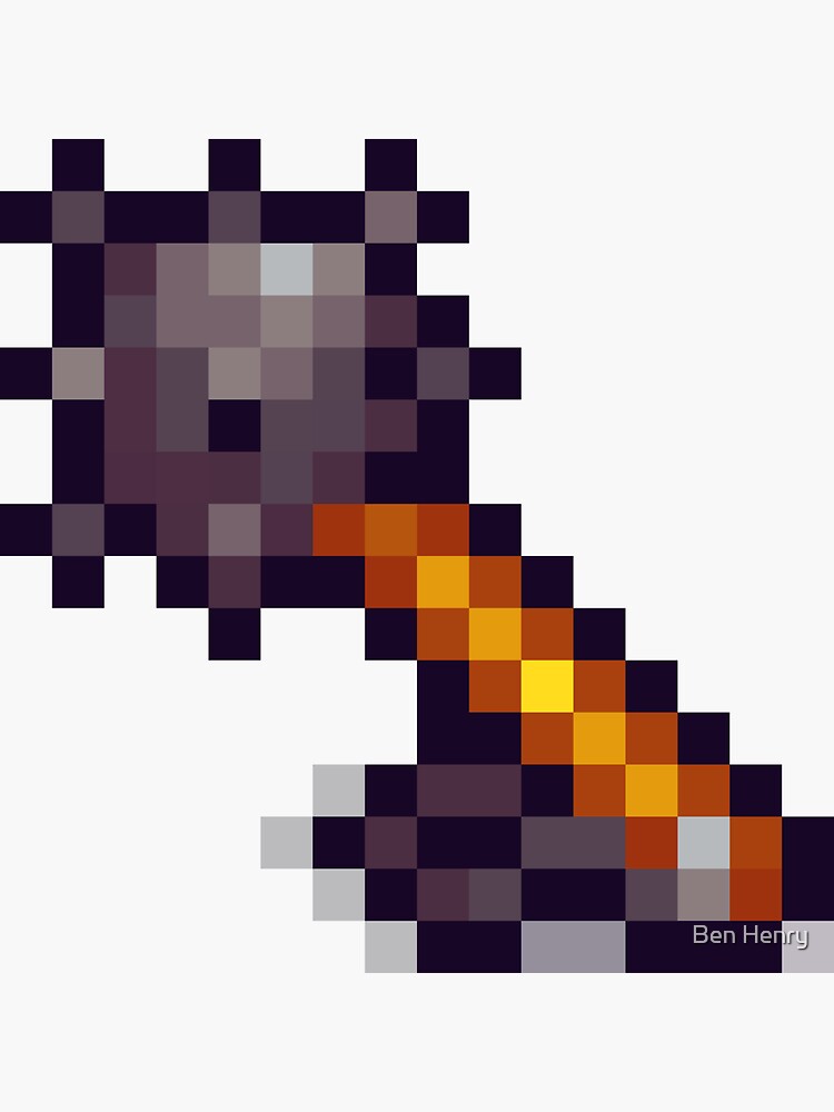 "Pixel Mace C" Sticker for Sale by Ben Henry | Redbubble