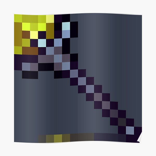 "Pixel Staff H" Poster by BenHenry | Redbubble