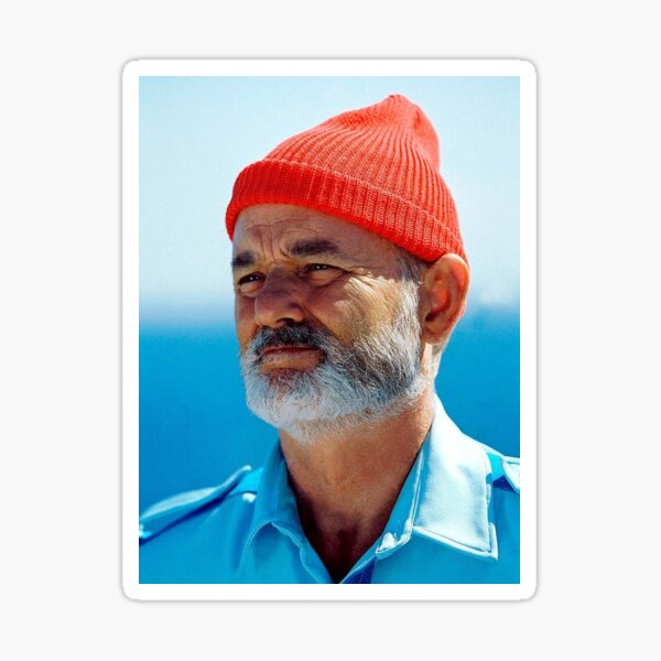 "Bill Murray " Sticker for Sale by EmmaDecody | Redbubble