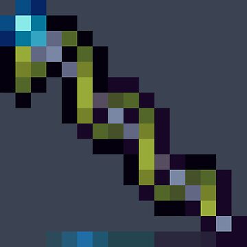 "Pixel Staff C3" Sticker for Sale by Ben Henry | Redbubble