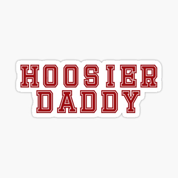 Hoosiers Stickers | Redbubble