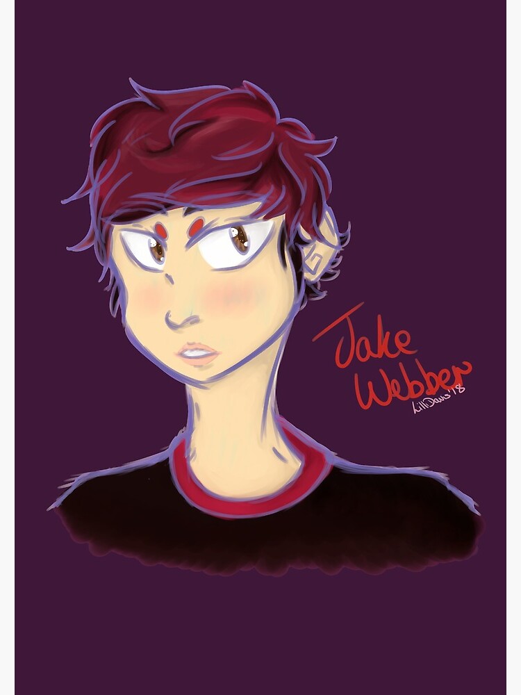 "Jake Webber - Kein Name" Spiralblock von ohshoot | Redbubble
