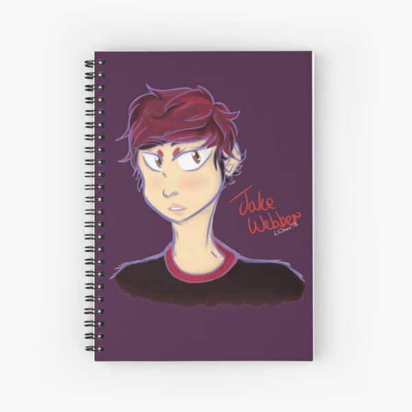 "Jake Webber - Kein Name" Spiralblock von ohshoot | Redbubble