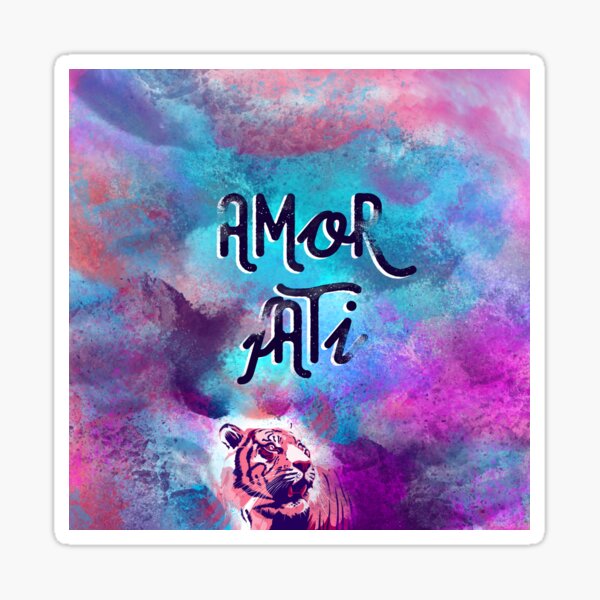 "Amor Fati" Sticker for Sale by Shop-Kintsugi | Redbubble