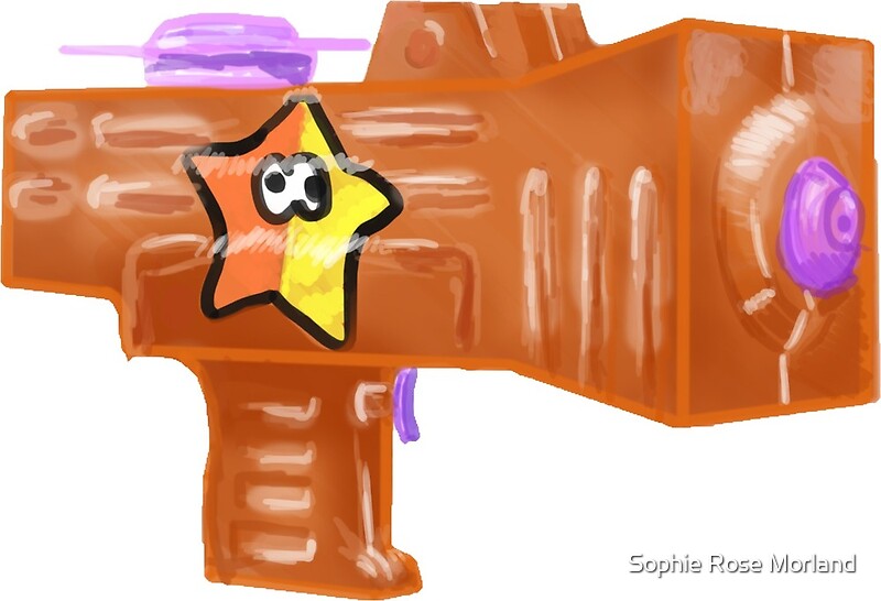 "Custom Splattershot jr" by Sophie Rose Morland | Redbubble