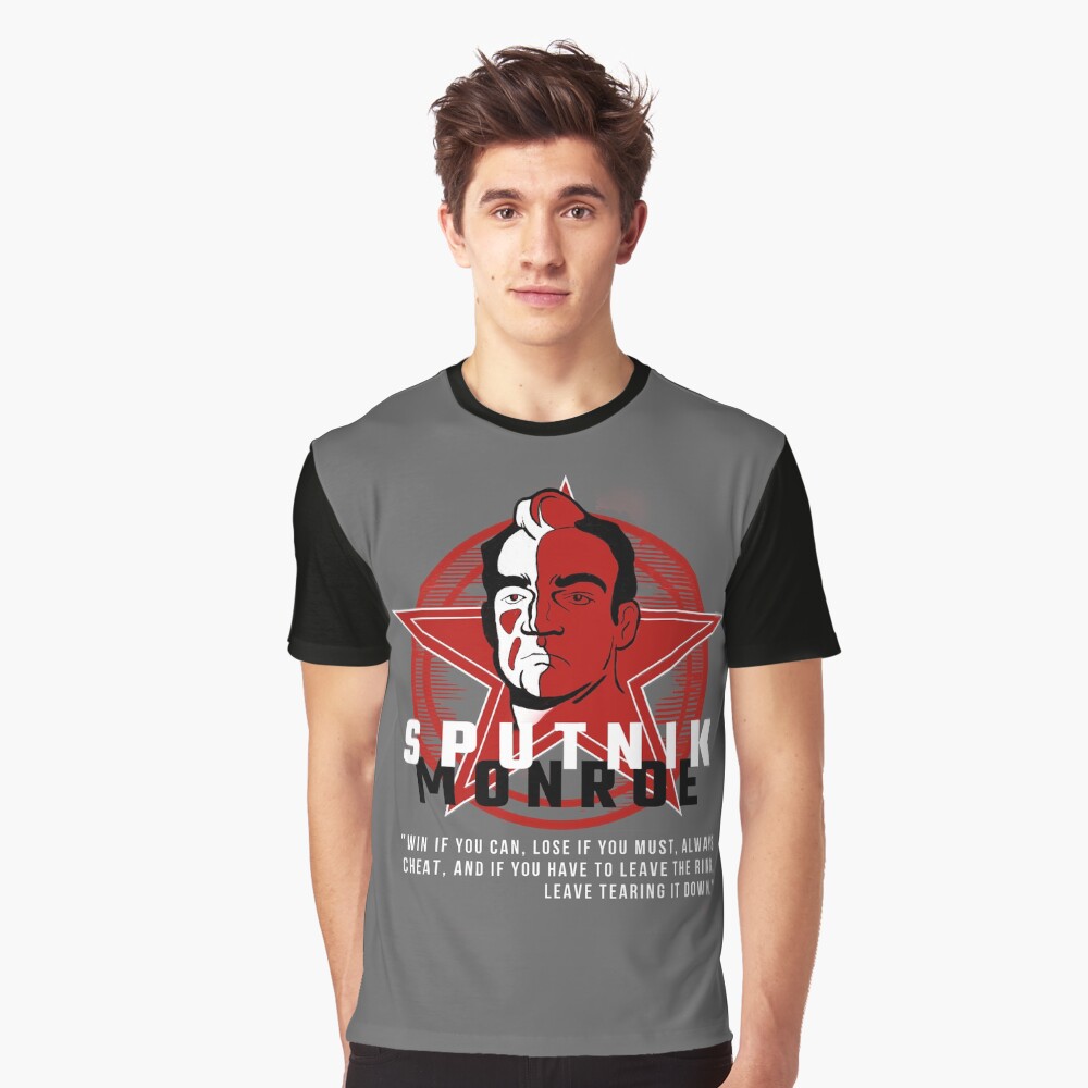 Sputnik Monroe T Shirt For Sale By Irishwhipmedia Redbubble