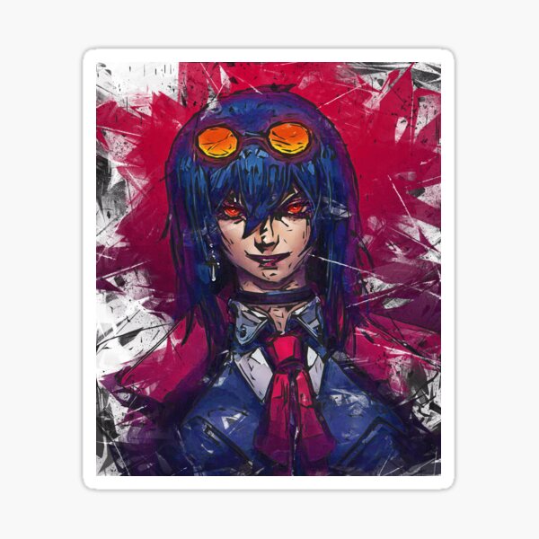 "Hellsing - Lady Alucard" Sticker by Inspyrall | Redbubble