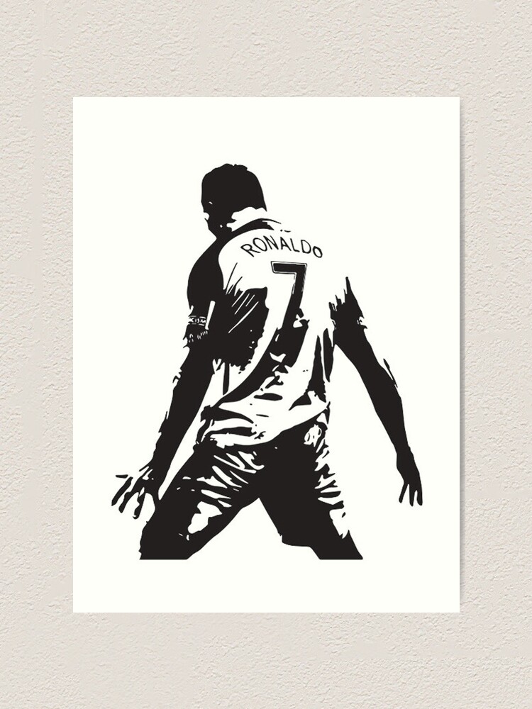 "Ronaldo Back" Art Print by StapeMan | Redbubble
