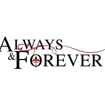 "Always and forever" Sticker for Sale by JahayTheFoxAO | Redbubble