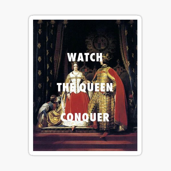 "Meme of Queen Victoria" Sticker for Sale by GPam | Redbubble