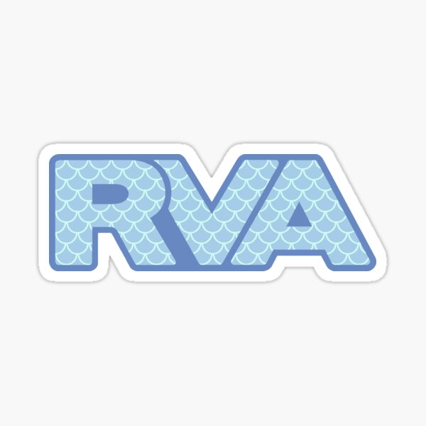 "RVA - Cloudy" Sticker by AbigailRichey | Redbubble