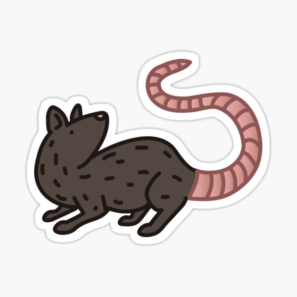 "Rat" Sticker for Sale by SoulWing | Redbubble