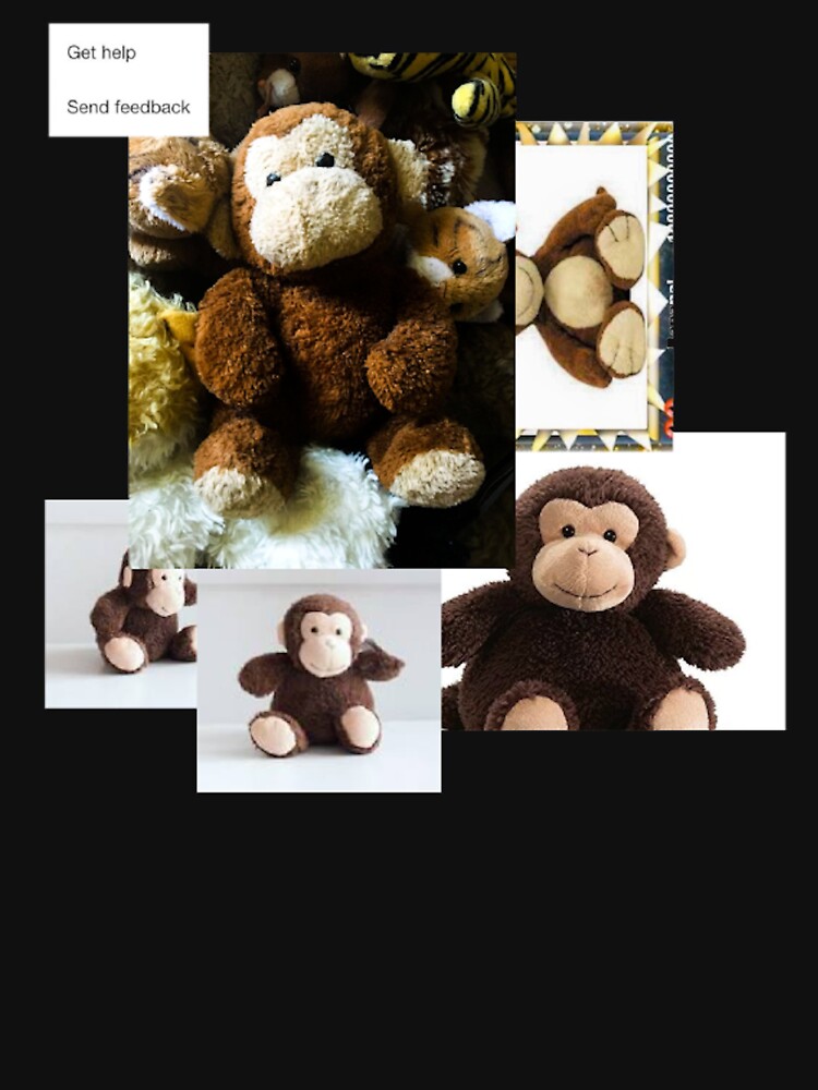 "monkey moodboard by bum" T-shirt by drawpile-drive | Redbubble