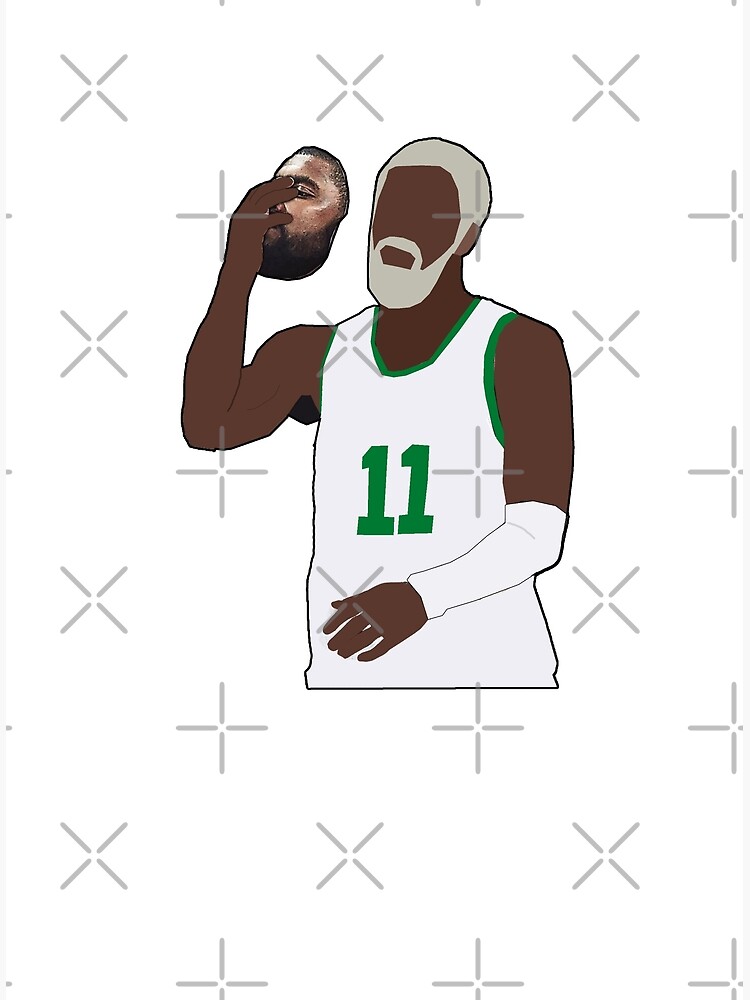 "Uncle Drew - Kyrie Irving Mask" Poster by xavierjfong | Redbubble