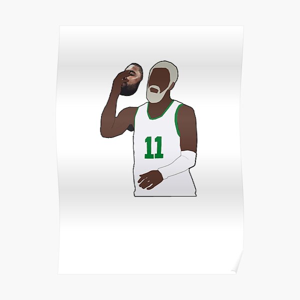 "Uncle Drew - Kyrie Irving Mask" Poster by xavierjfong | Redbubble