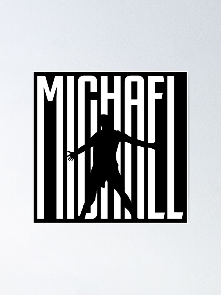 "Michael Football Player Juve Soccer Fan" Poster by elhefe | Redbubble