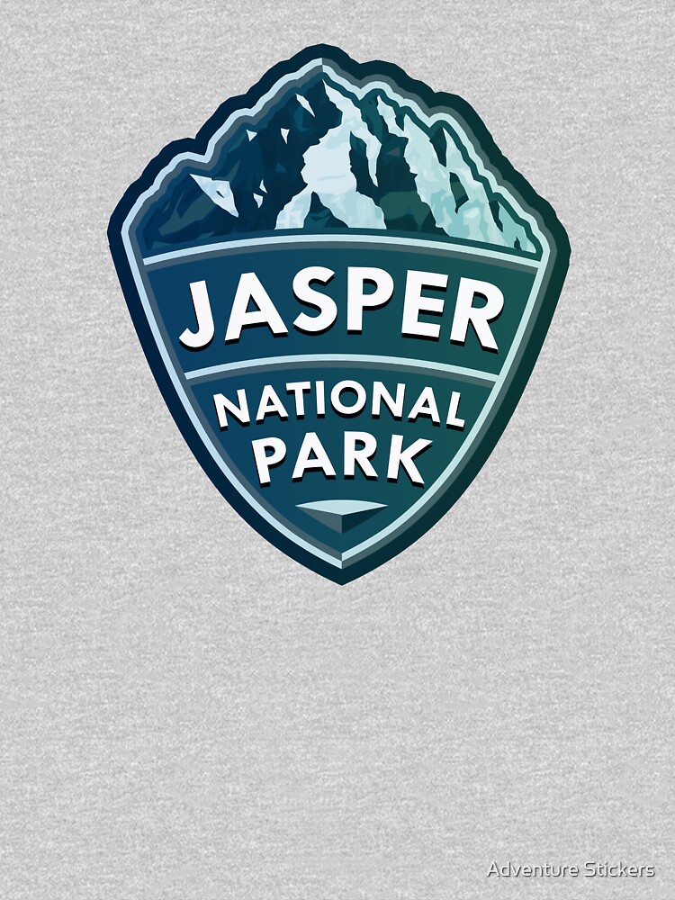 "Jasper National Park Simple" T-shirt for Sale by tysonK | Redbubble ...