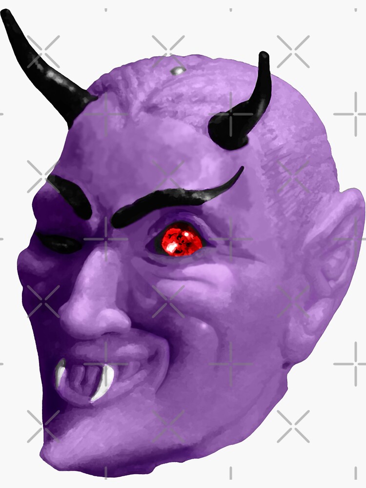 "Mystic Seer Purple" Sticker by QuarksTreasure | Redbubble