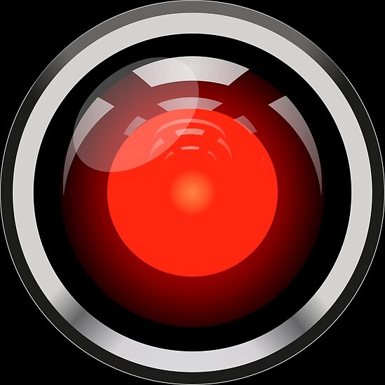 "Graphic Design "Hal 2000"" Poster by teeking86 | Redbubble