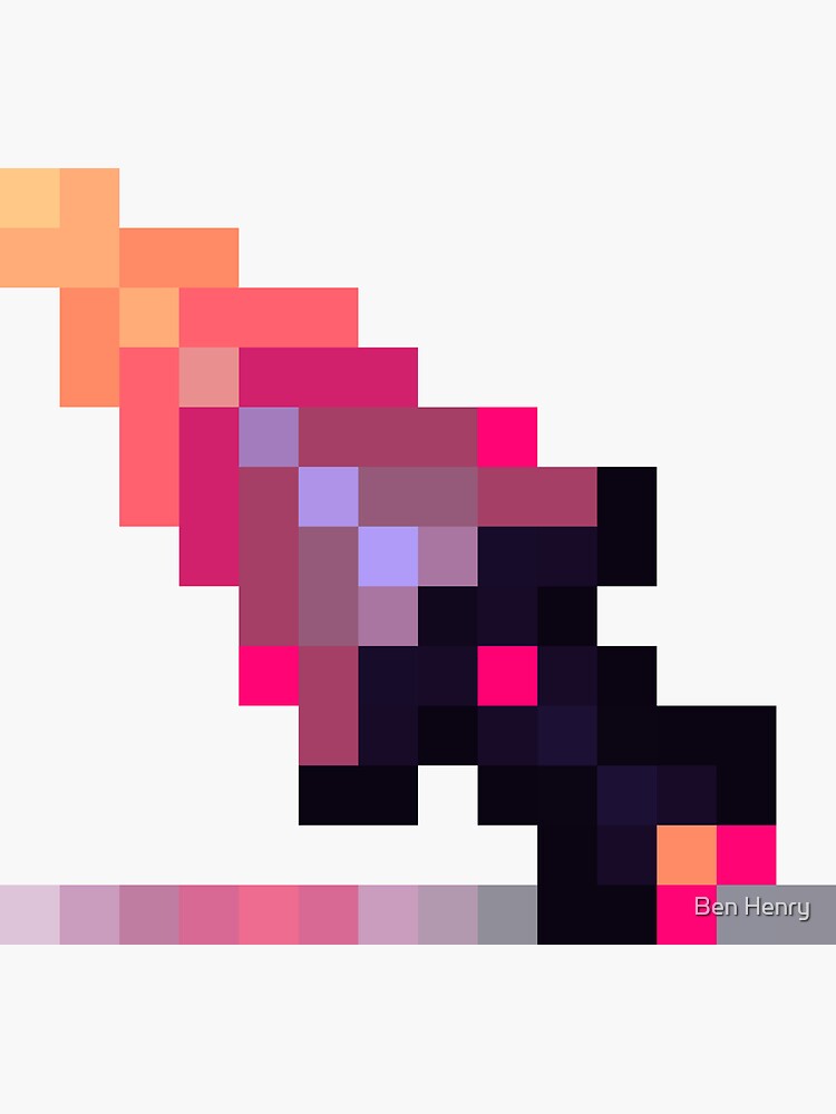 "Pixel Bloody Blade 6" Sticker for Sale by BenHenry | Redbubble