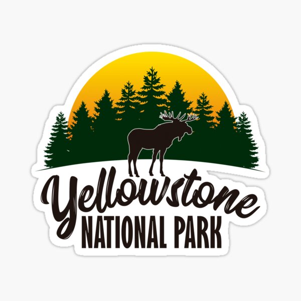 "Yellowstone National Park Moose Forest Sunset Wyoming Montana Idaho ...