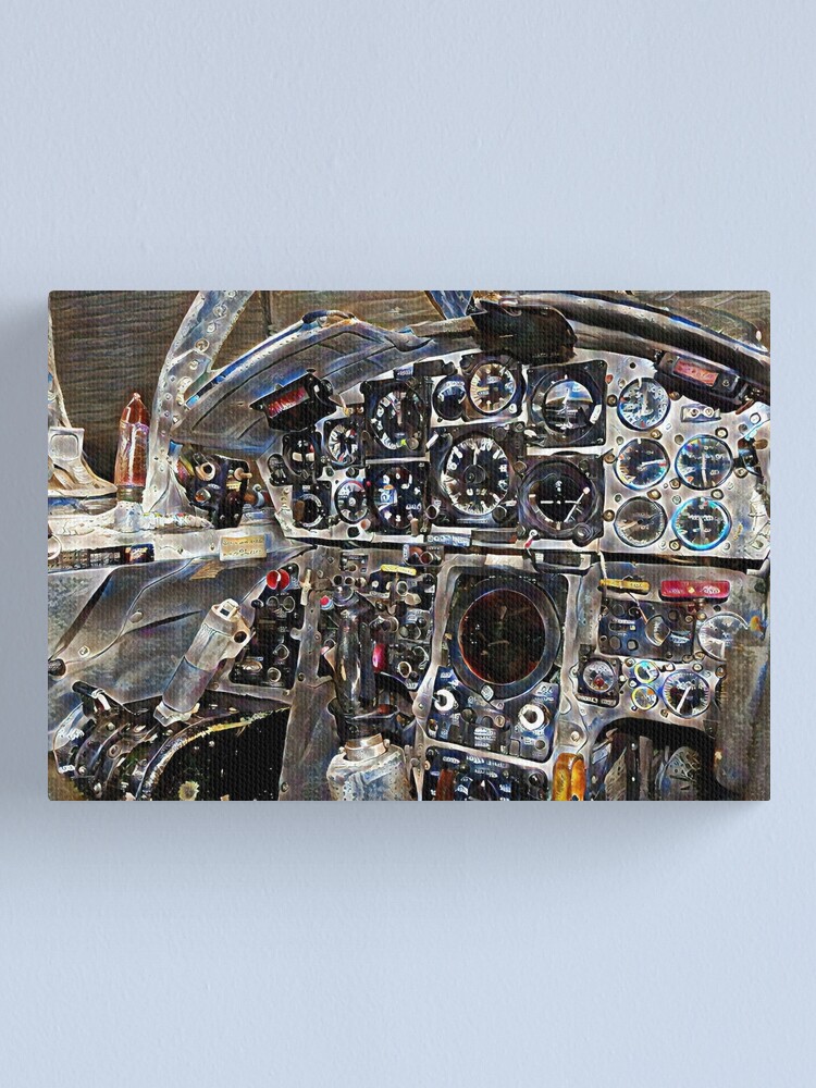 "Pre-Flight Check" Canvas Print by philosophizer | Redbubble