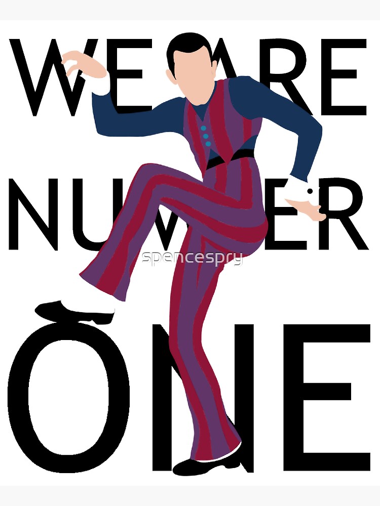 "Robbie Rotten - We Are Number One " Sticker for Sale by spencespry ...