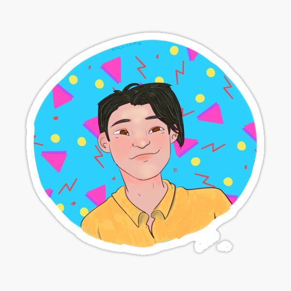 "Call Me Lover Boy" Sticker by Dxllhxuse | Redbubble