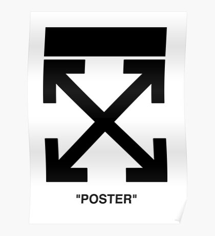 Off White: Poster | Redbubble