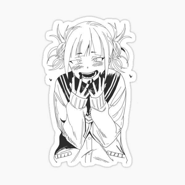 "My hero academia Himiko Toga" Sticker by undyinglovers | Redbubble