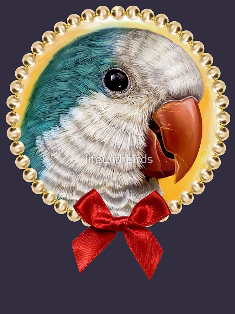 Blue Quaker Parrot Clip Art