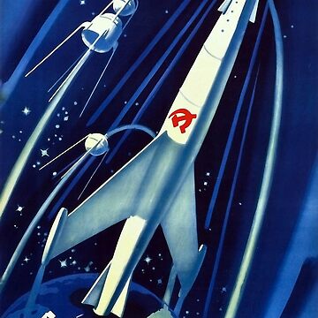 "CCCP Space Poster" Photographic Print for Sale by Domain of the Public ...