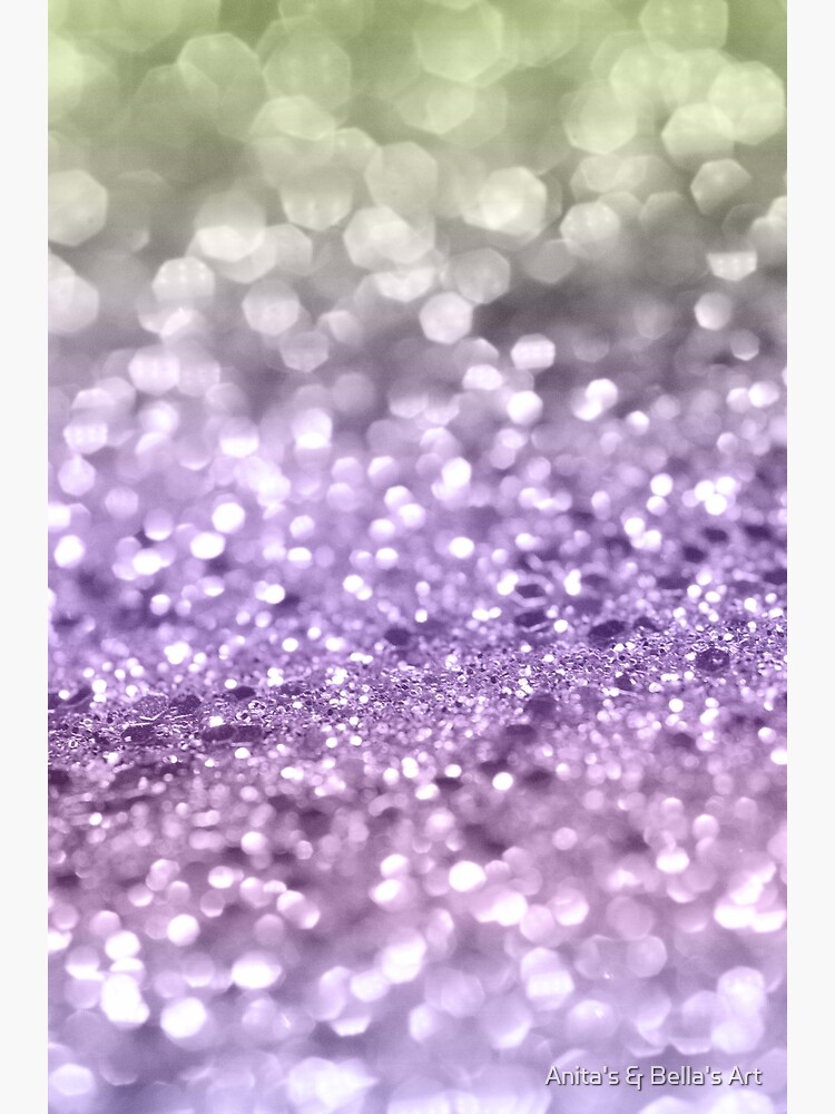 "Lila Lavendel Glitter # 1 (Faux Glitter) #shiny #decor #art ...