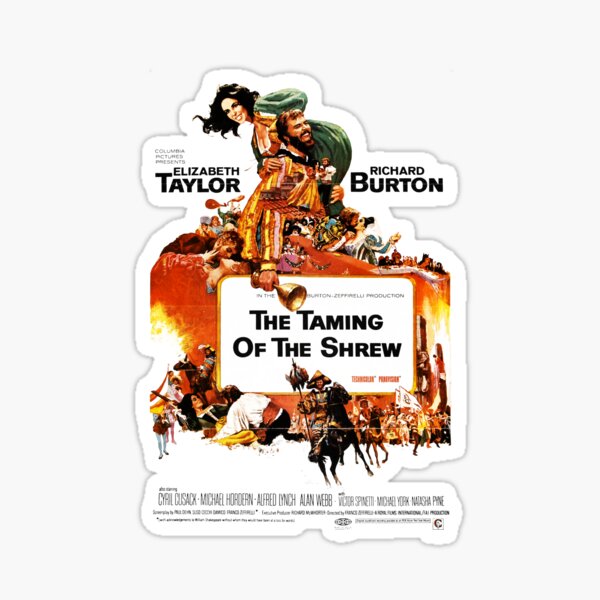 Taming Of The Shrew Stickers | Redbubble