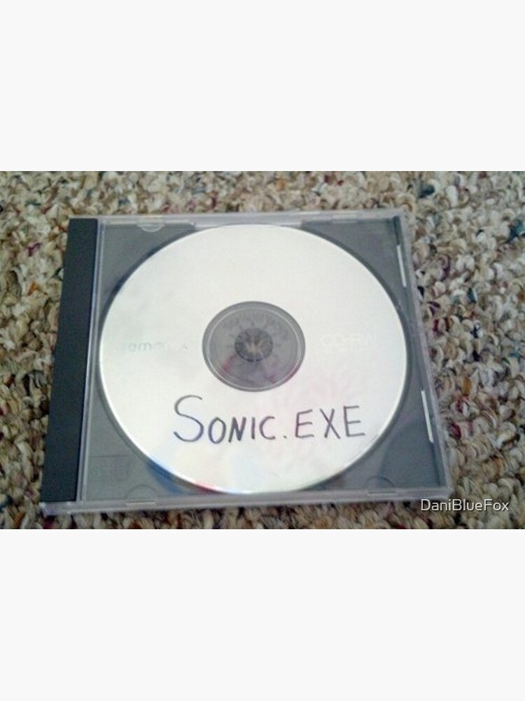 "SONIC.EXE Original Disk - Creepypasta" Hardcover Journal for Sale by ...