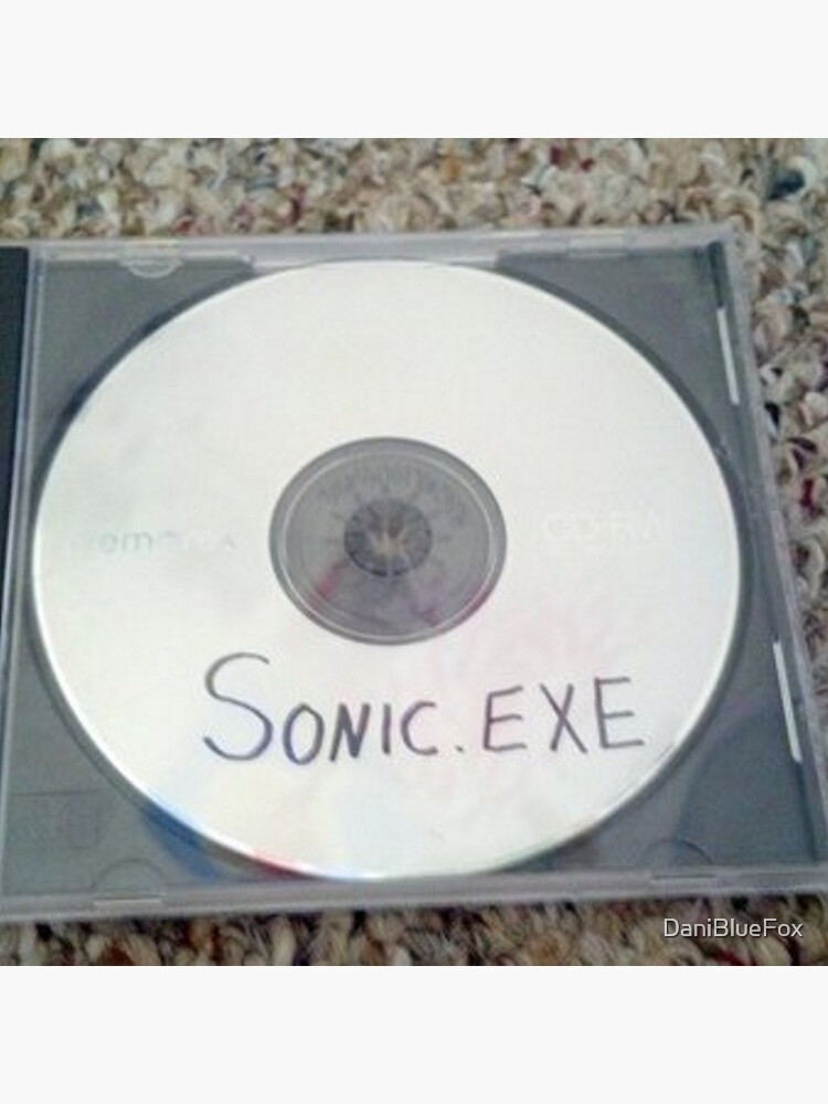 "SONIC.EXE Original Disk - Creepypasta" Acrylic Block for Sale by ...