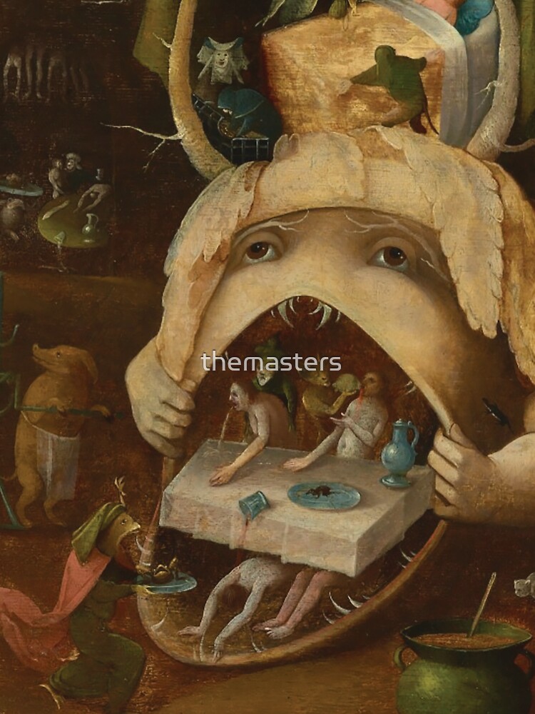 "The Vision of Tundale - Follower of Hieronymus Bosch" T-shirt for Sale ...