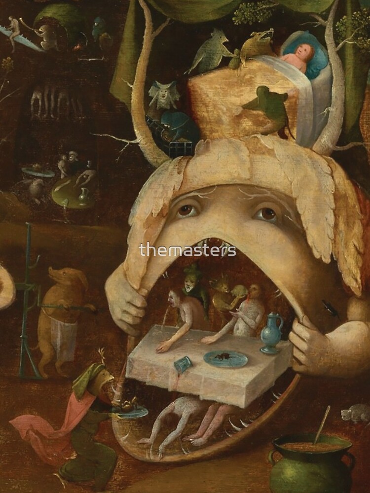 "The Vision of Tundale - Follower of Hieronymus Bosch" iPhone Case for ...
