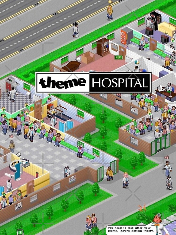 "Theme Hospital " iPhone Case for Sale by MammothTank | Redbubble